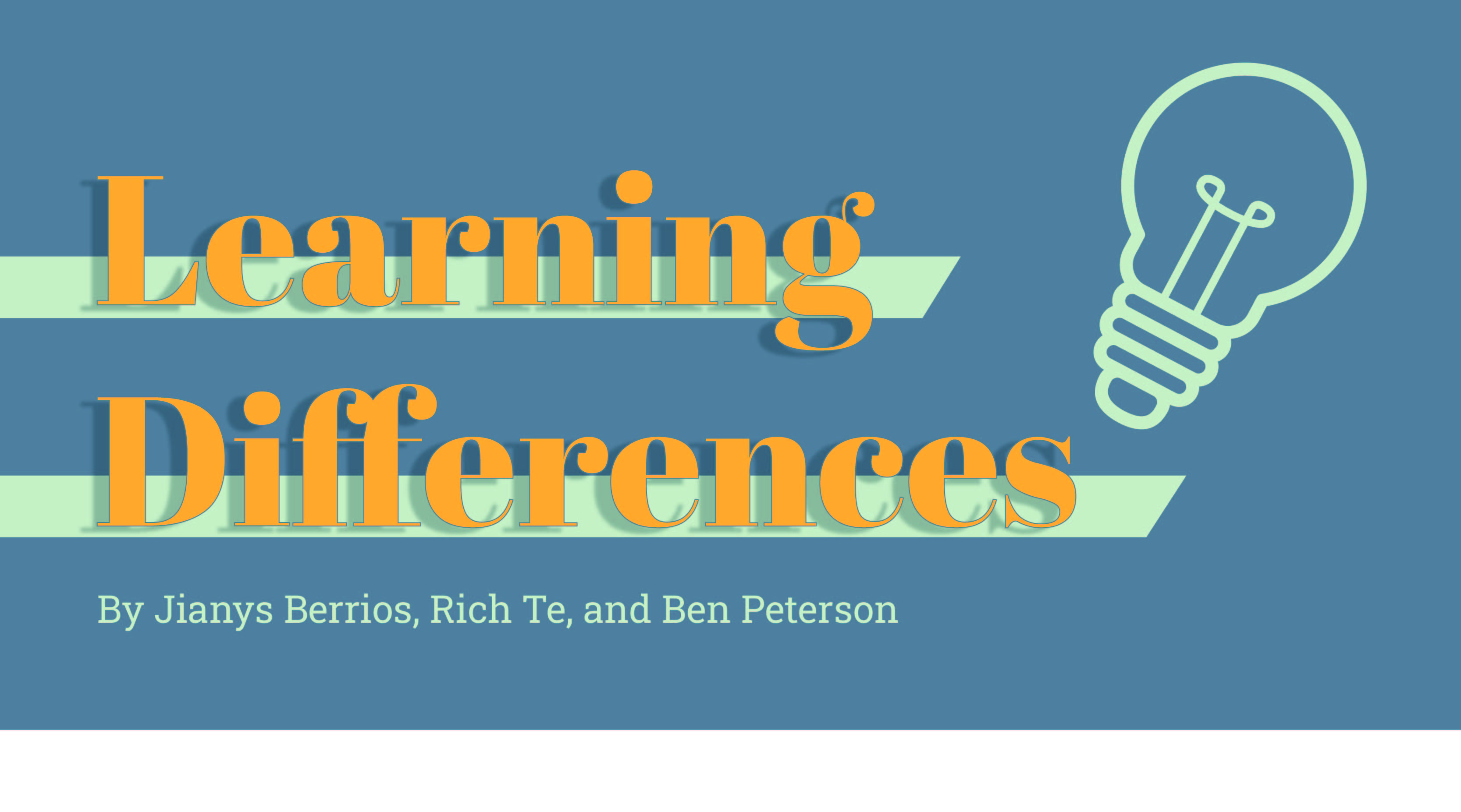 Intro to Learning Differences
