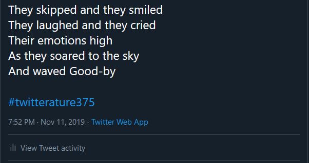 Twitterature Response Anthology – Twitterature375