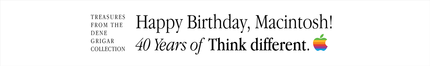 Happy 40th Birthday, Macintosh! – Electronic Literature Lab